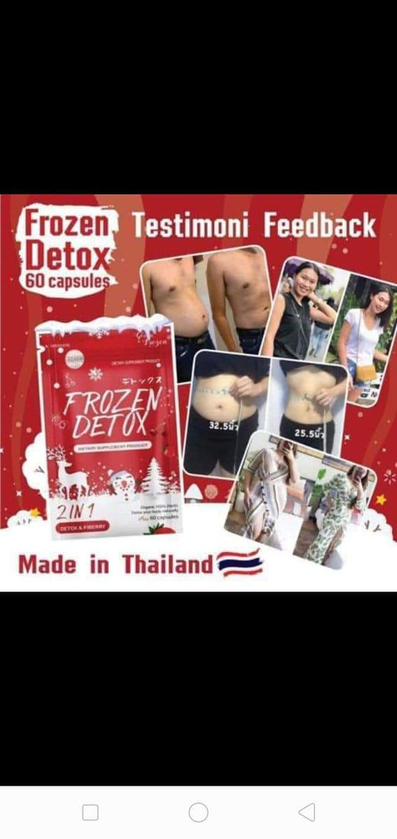 FROZEN DETOX 60 CAPSULES – Online Depot Store