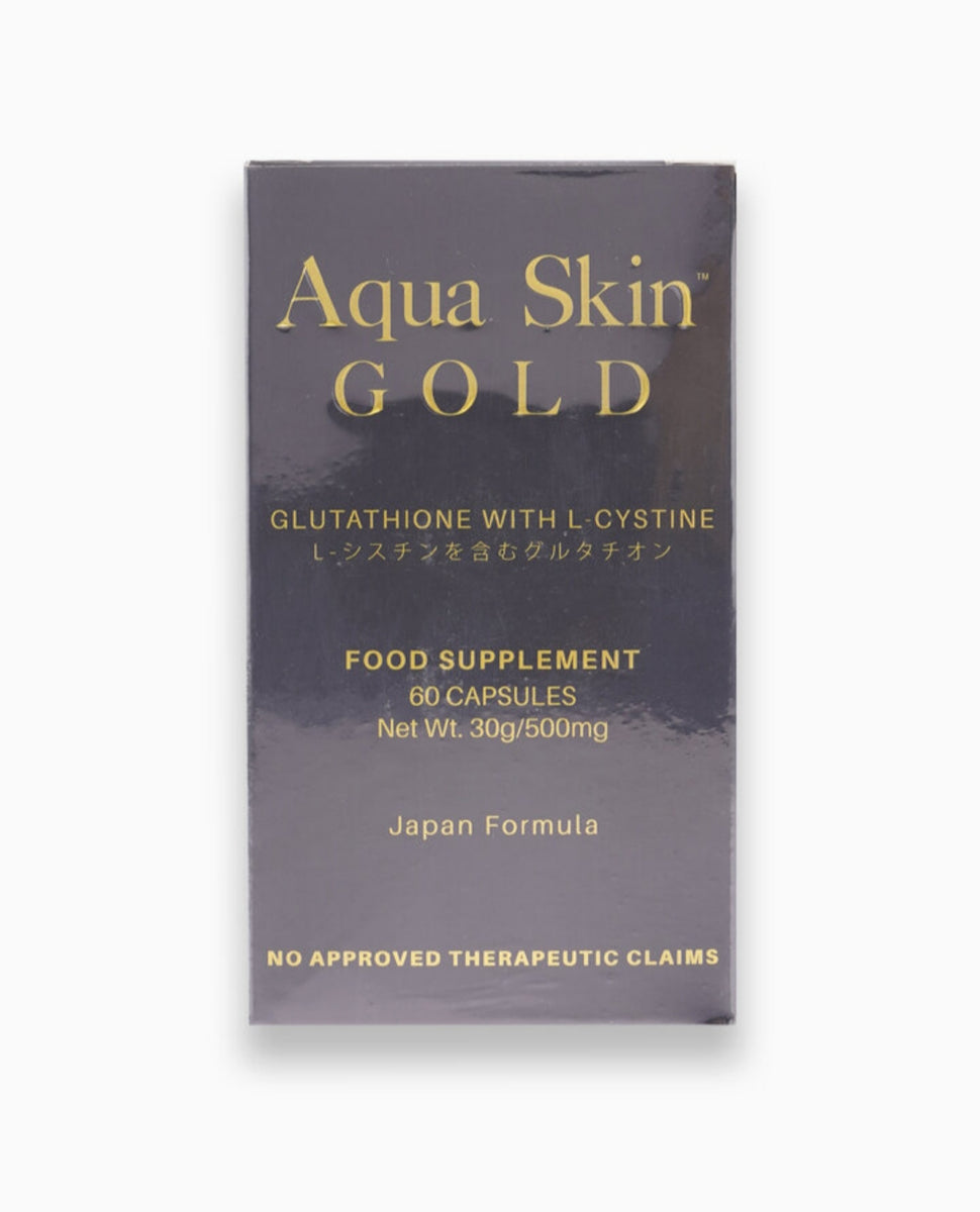Aquaskin Gluta Caps Gold - Limited Edition (60 caps) – Online Depot Store