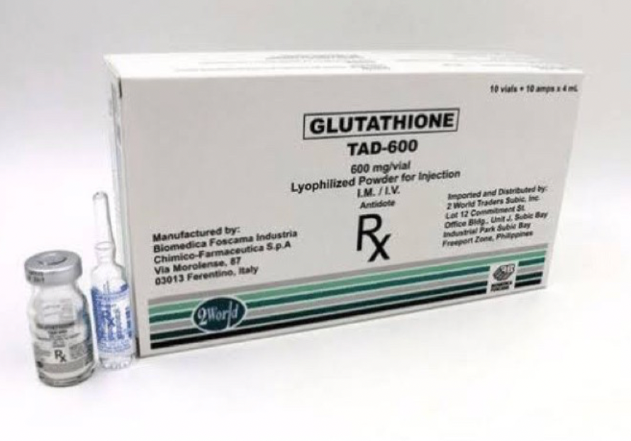 TAD GLUTATHIONE with vitamin C (10 sessions Complete Set – Online Depot ...